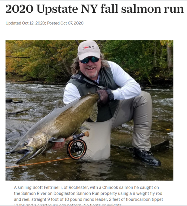 Fish on! Eye-opening, angler photos from the 2020 Upstate NY fall ...