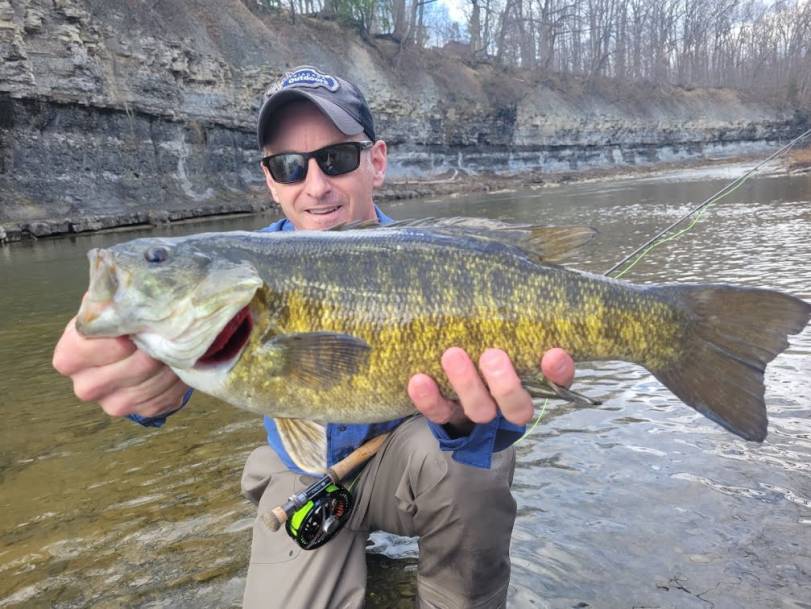 Spring Fly Fishing for Inland Trout, Lake Run Trout, & Smallmouth Bass